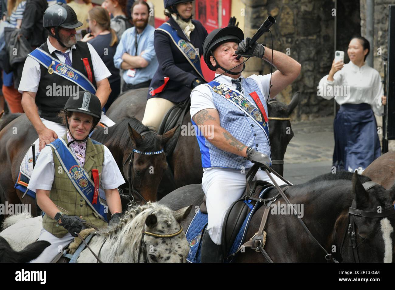Edinburgh Scotland, UK 10 September 2023. Edinburgh Riding of the ...