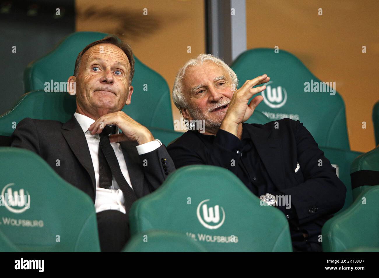 WOLFSBURG - Rudi Voller during the friendly Interland match between ...