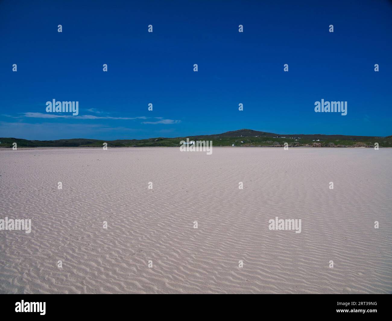 A view across the deserted Ardroil Sands (Uig Sands) on the Isle of ...