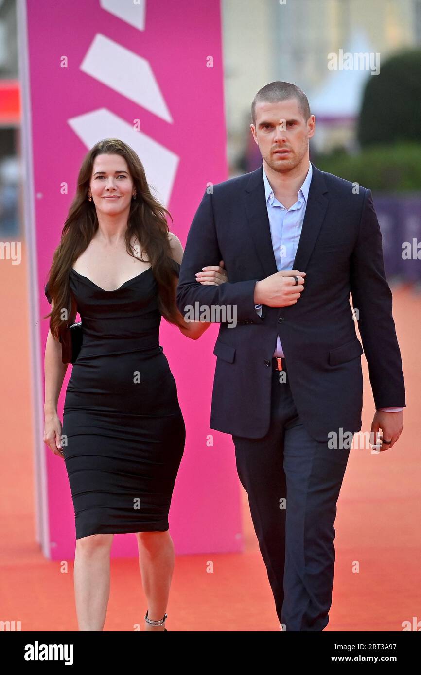 , Alexandre Barrière and Joy Desseigne Barrière attending the closing ...