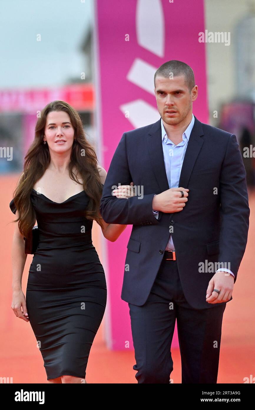 , Alexandre Barrière and Joy Desseigne Barrière attending the closing ...