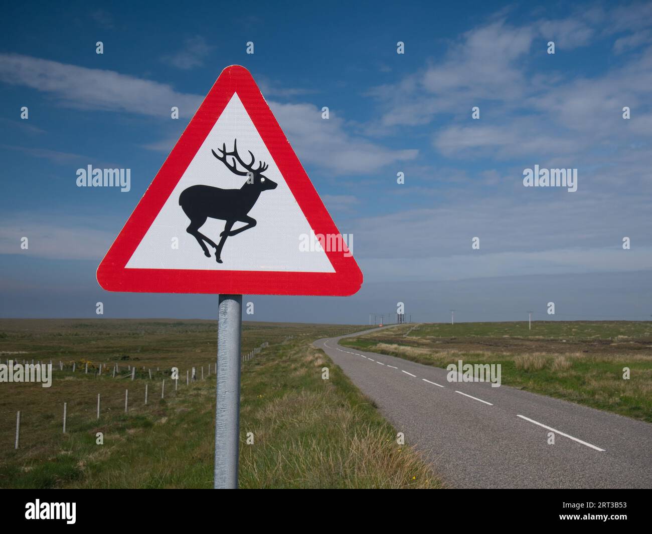Red and white triangular sign hi-res stock photography and images - Alamy