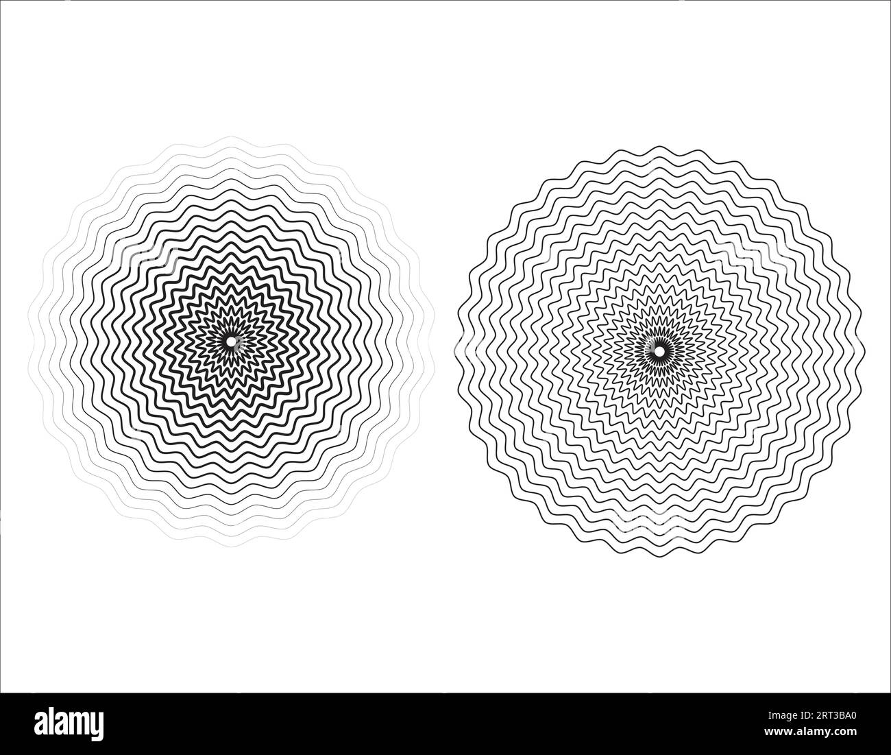 Concentric circle elements. Element for graphic web design, Template ...