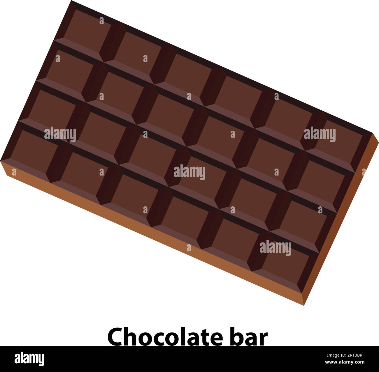 chocolate bar. Chocolate. Pieces. vector illustration Stock Vector ...