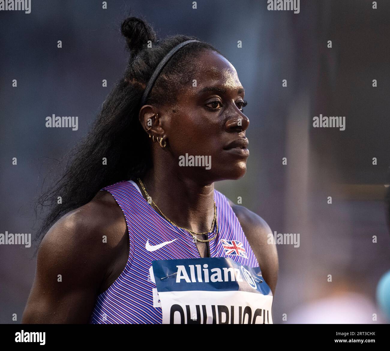 Victoria Ohuruogu of GB & NI competing in the women’s 400m at the ...