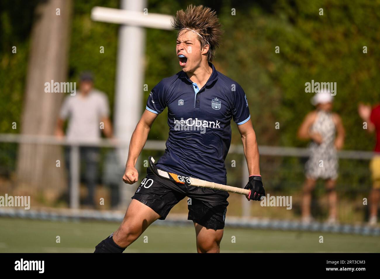Brussels, Belgium. 10th Sep, 2023. Oree's Max Langer celebrates during ...