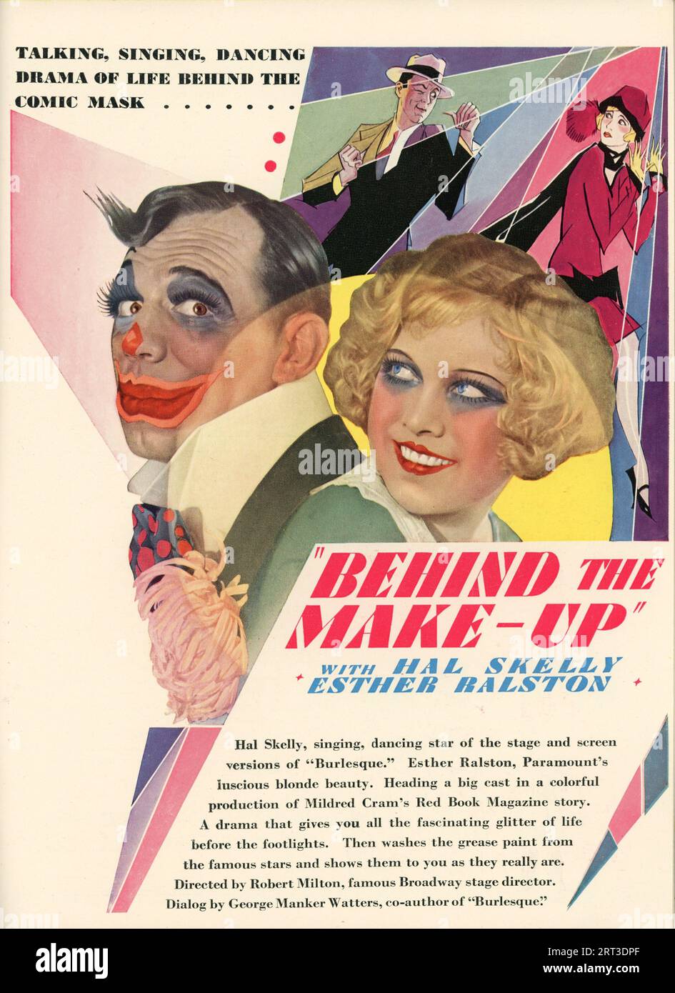 Promotional Artwork for HAL SKELLY and ESTHER RALSTON in BEHIND THE ...