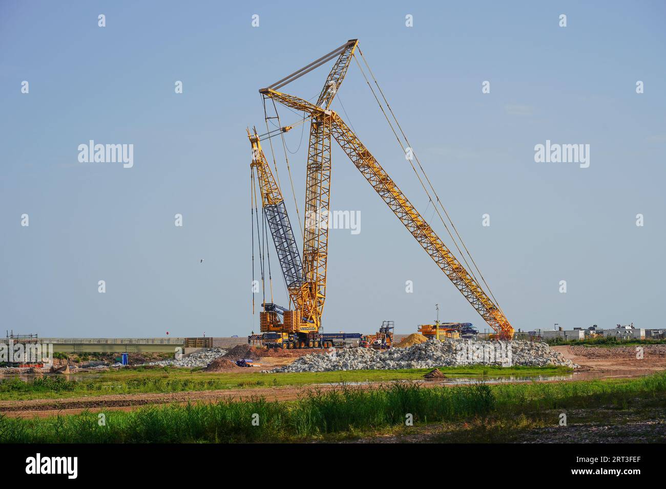 Budleigh Salterton, UK - 09 September 2023: Large heavy tower, collar ...
