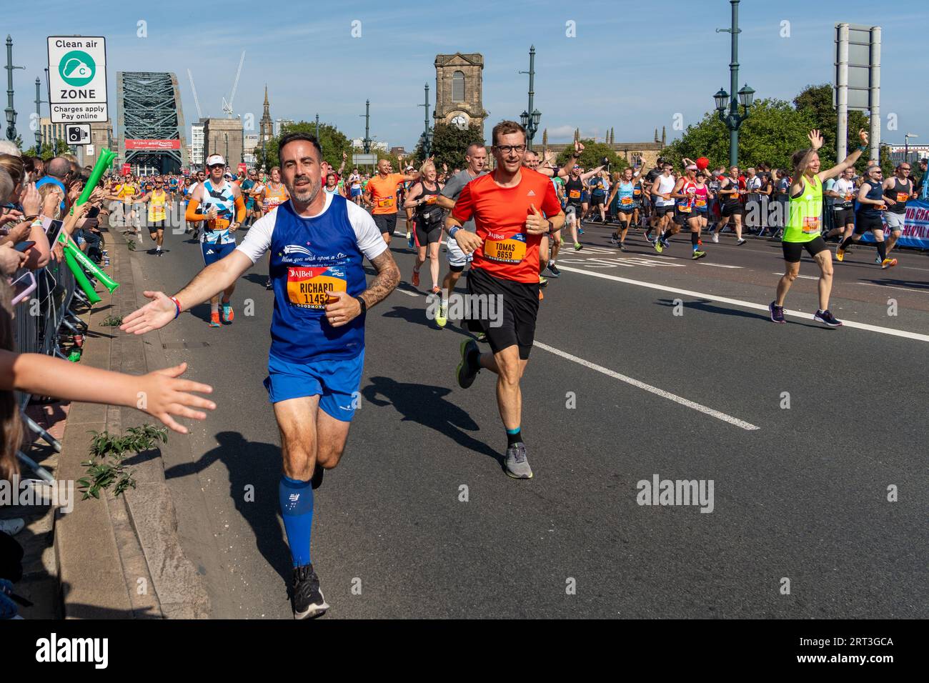 Great North Run 2023. Charity runner for When You Wish Upon A Star ...
