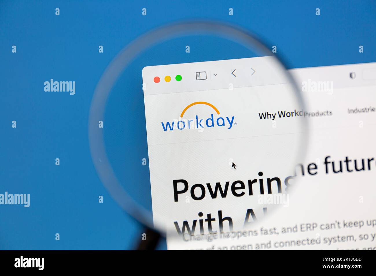 Workday software hi-res stock photography and images - Alamy