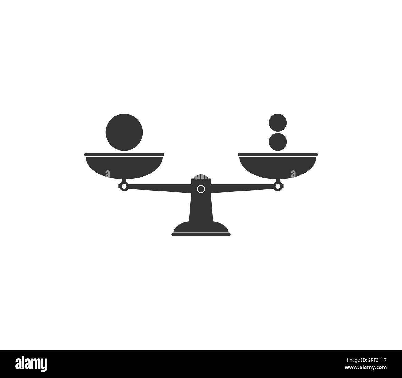 Stability, balance, harmony icon. Vector illustration Stock Vector ...