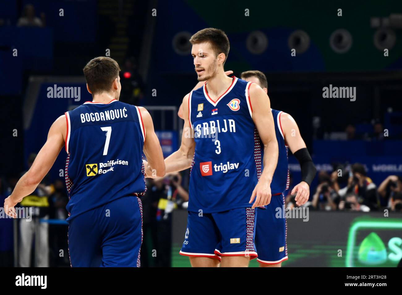Asia Arena, Manila, Philippines. 10th Sep, 2023. (L-R) Bogdan ...