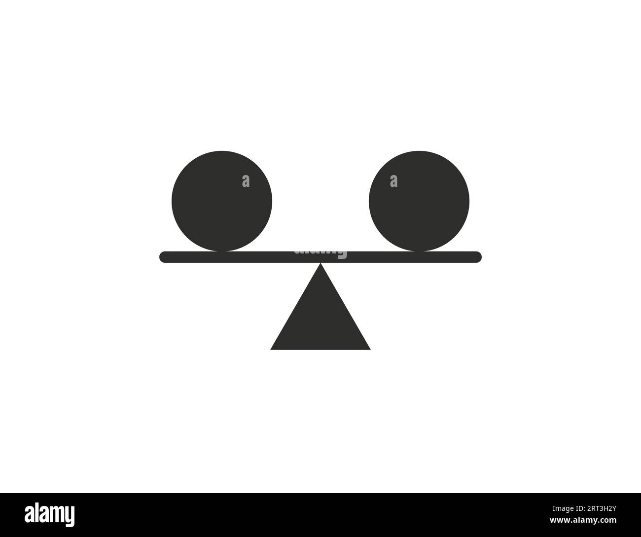 Stability, balance, harmony icon. Vector illustration Stock Vector ...