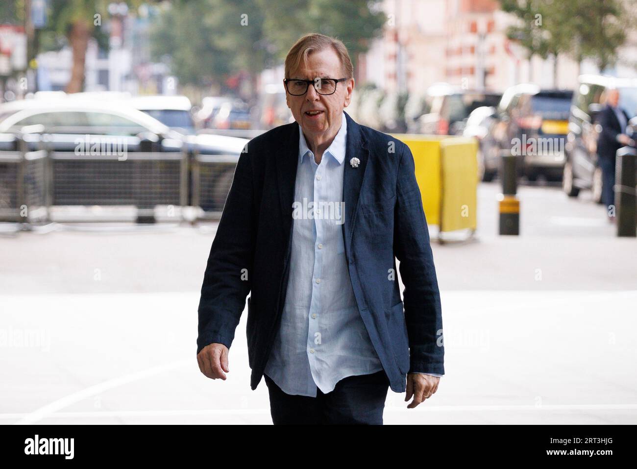 Actor Timothy Spall arrives at BBC ahead of politics show Sunday with ...