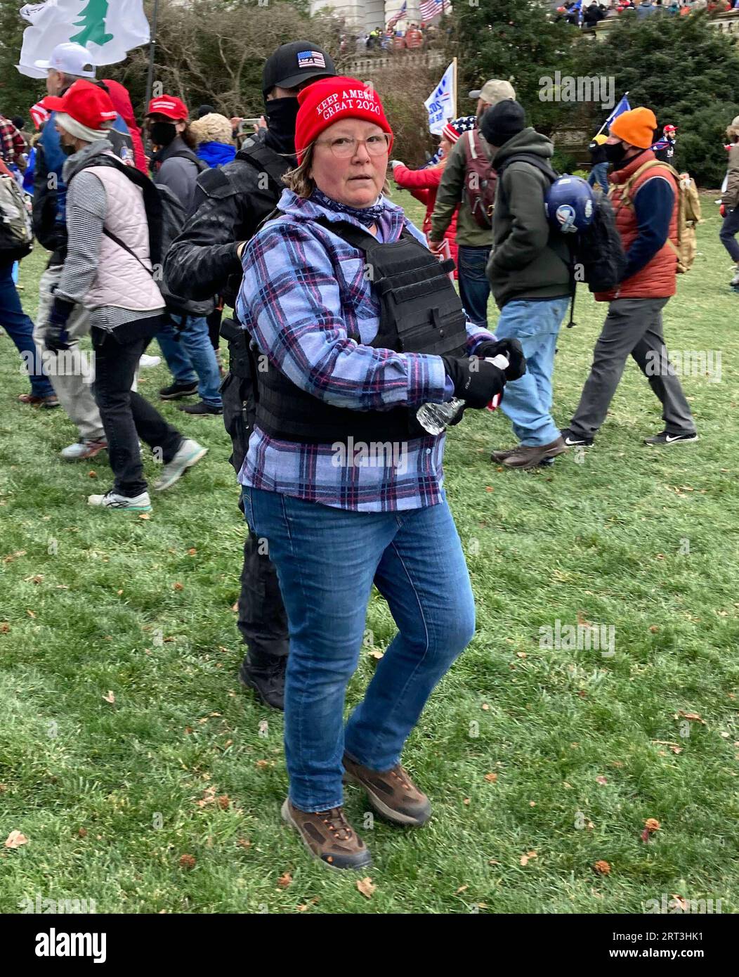 SEPTEMBER 9th 2023: Capitol rioters - mother and son duo Lisa Marie ...