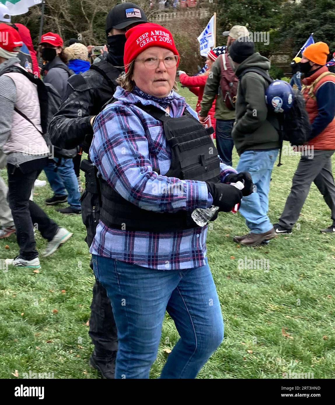 SEPTEMBER 9th 2023: Capitol rioters - mother and son duo Lisa Marie ...