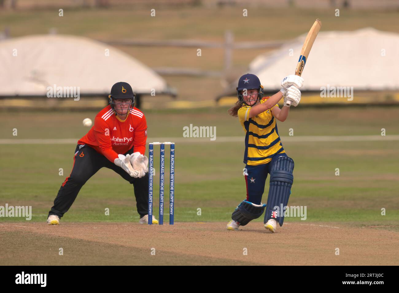 London, UK. 10th Sep, 2023. South East Stars Bethan Miles batting as ...