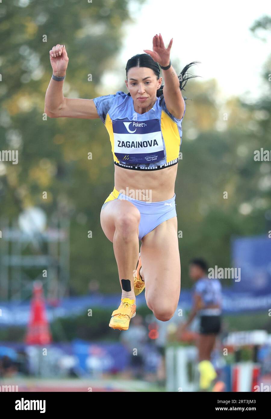 Zagreb, Croatia. 10th Sep, 2023. ZAGREB, CROATIA - SEPTEMBER 10: Diana ...