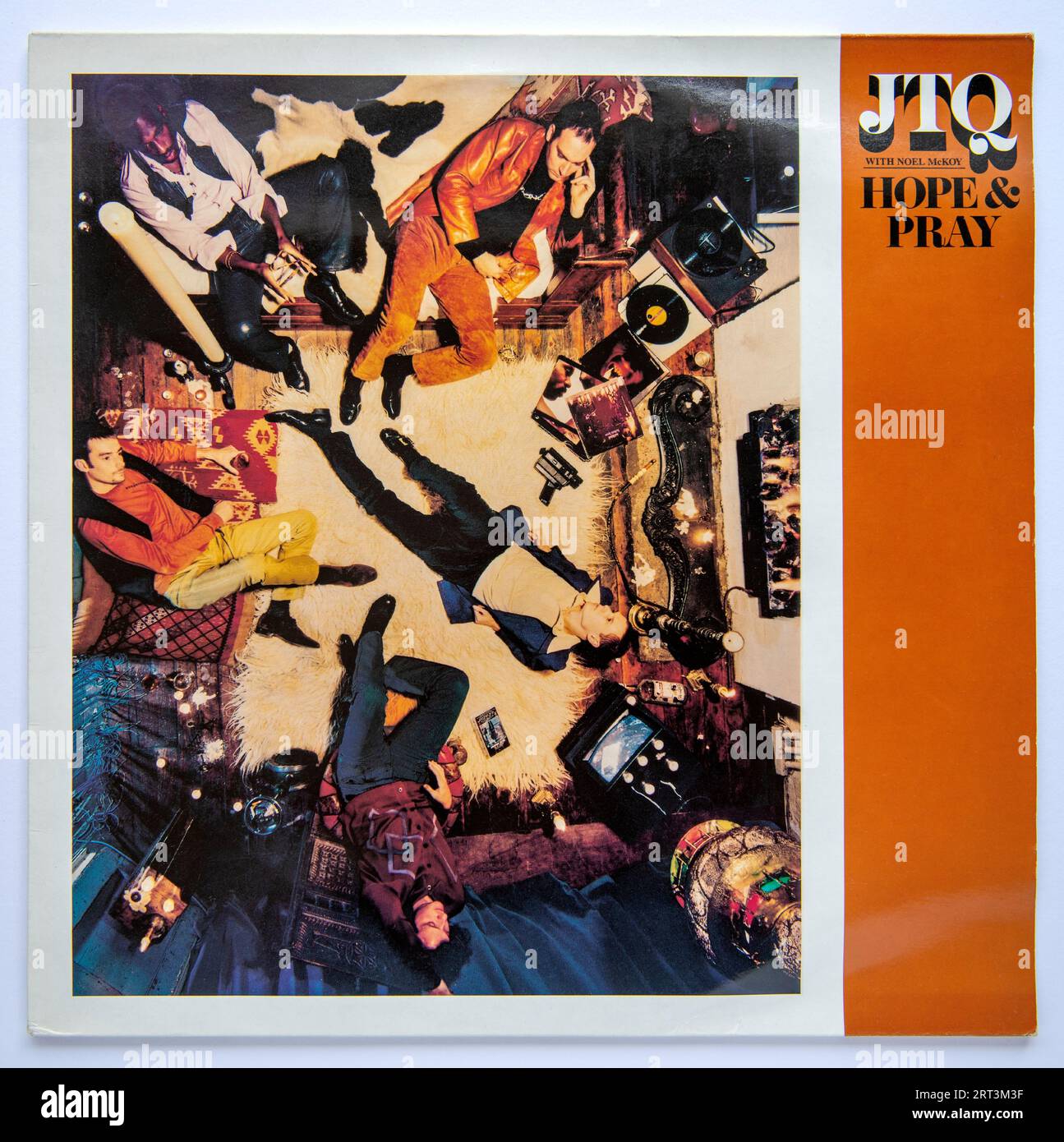 Picture cover of the 12 inch single version of Hope & Pray by the James ...