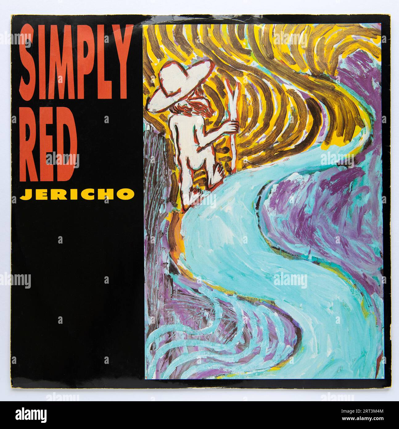 Picture cover of the 12 inch single version of Jericho by Simply Red ...