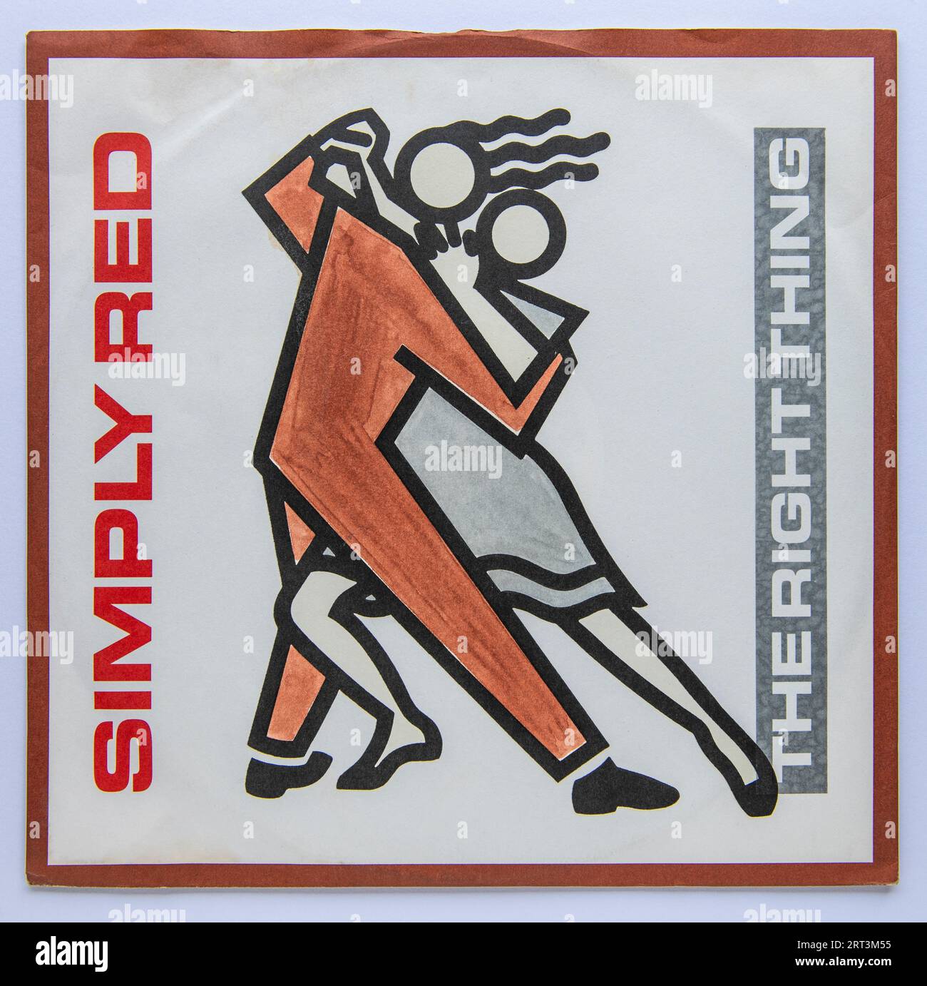 Picture cover of the 12 inch single version of The Right Thing by ...