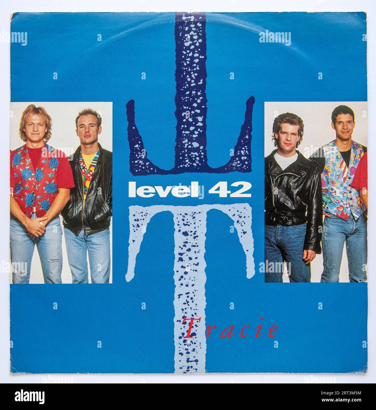 Picture cover of the 12 inch single version of Tracie by Level 42 ...