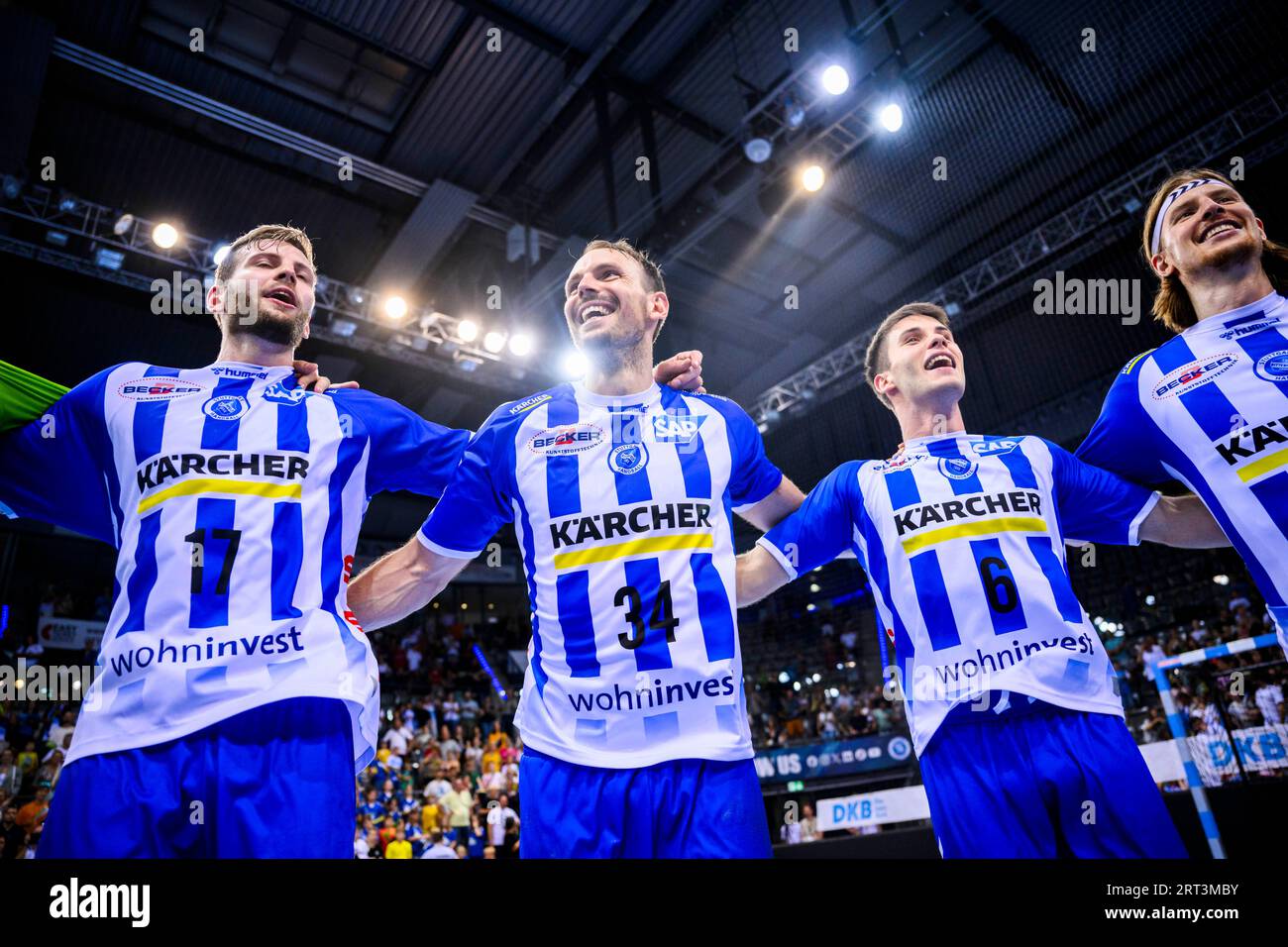 Stuttgart, Germany. 10th Sep, 2023. Handball: Bundesliga, TVB Stuttgart ...