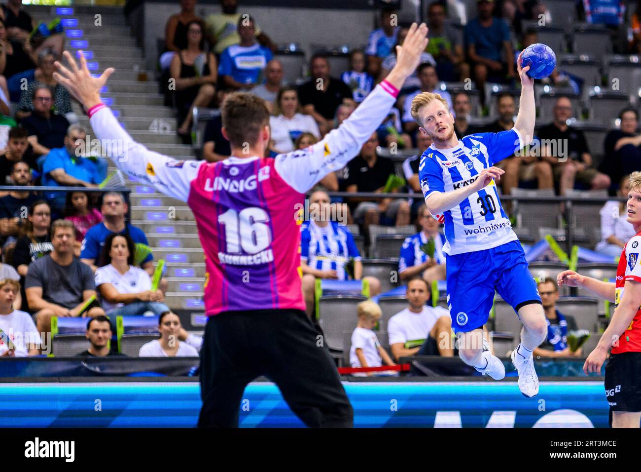 Stuttgart, Germany. 10th Sep, 2023. Handball: Bundesliga, TVB Stuttgart ...