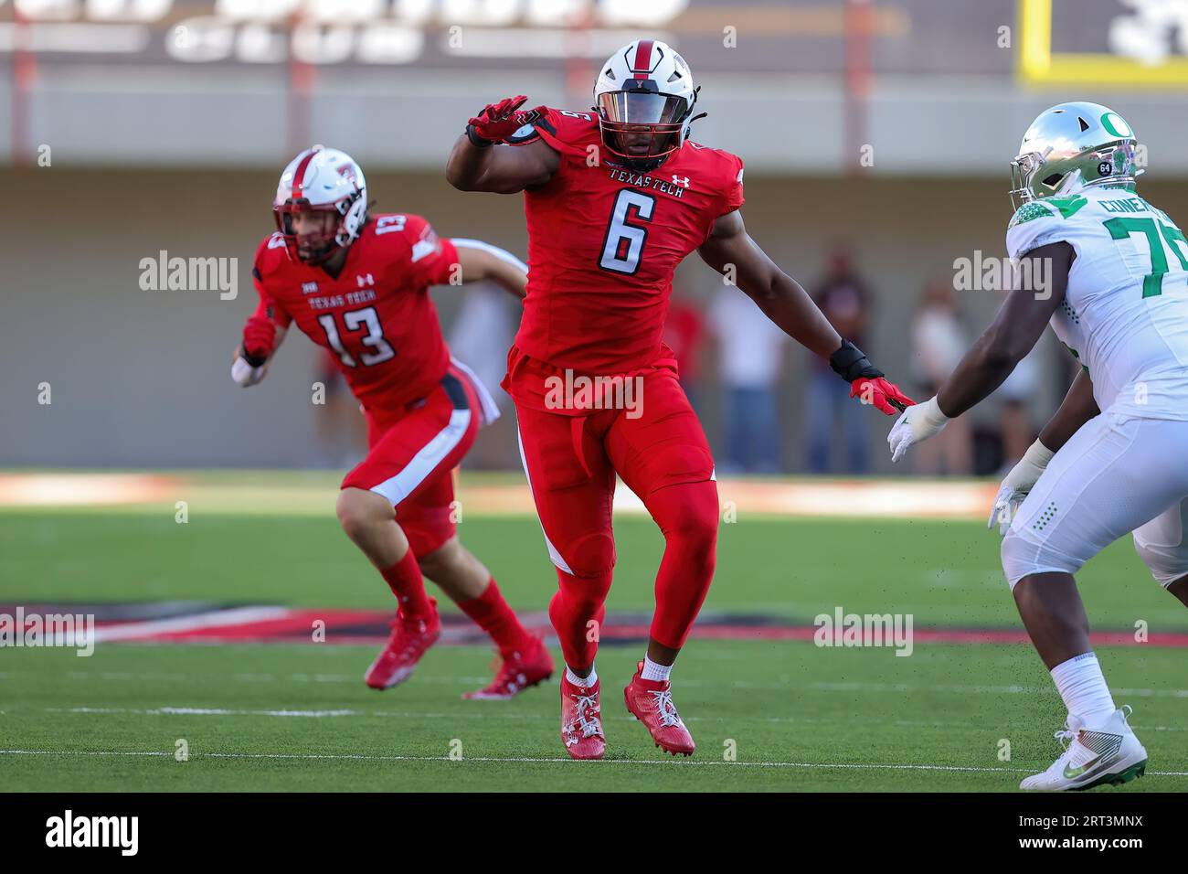 Lubbock, Texas, USA. 9th Sep, 2023. Texas Tech Red Raider linebacker ...