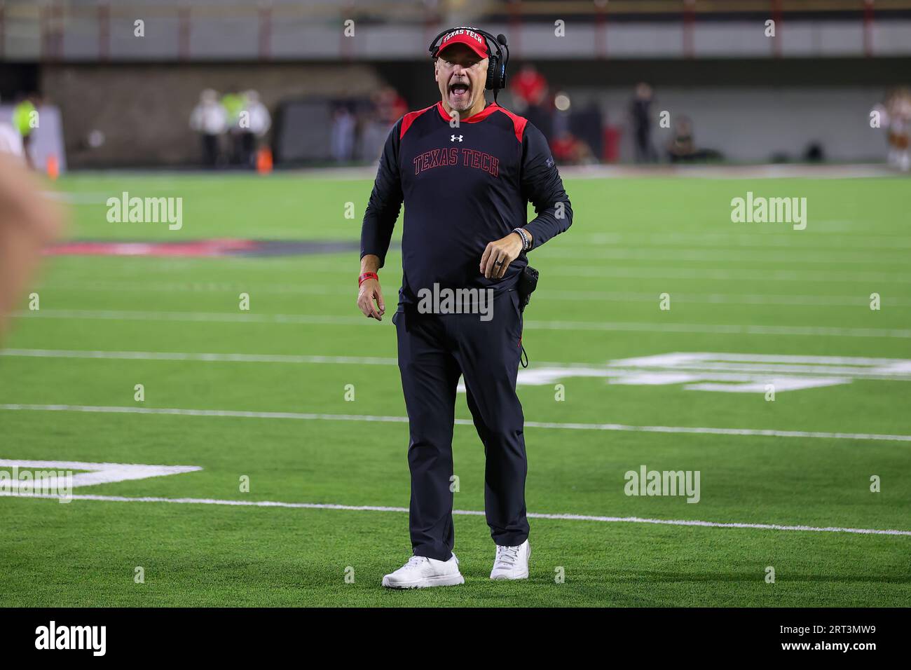 Lubbock, Texas, USA. 9th Sep, 2023. Texas Tech Red Raider head coach ...