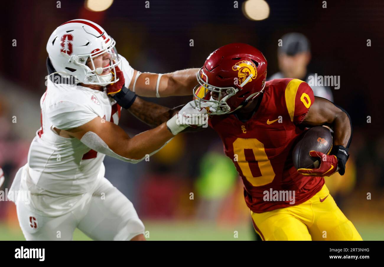 September 09, 2023 USC Trojans running back MarShawn Lloyd #0 carries ...