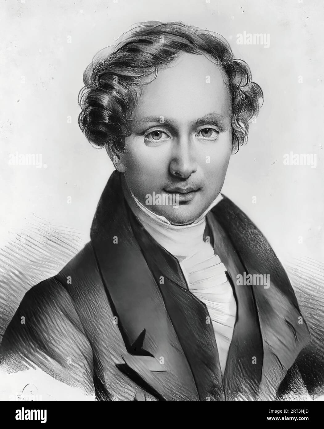 Portrait 19th france man hugo hi-res stock photography and images - Alamy