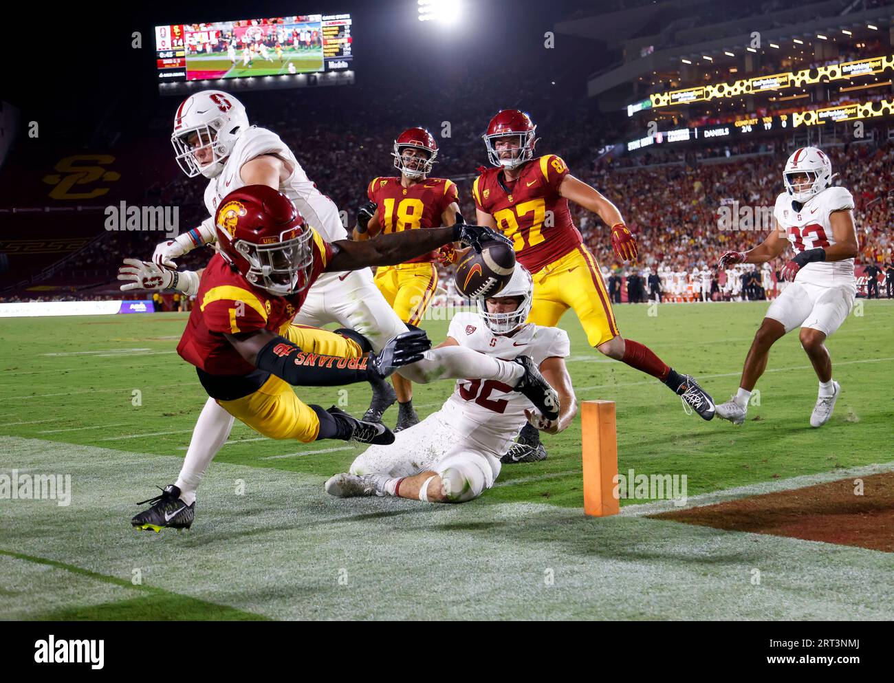 September 09, 2023 USC Trojans wide receiver Zachariah Branch #1 ...