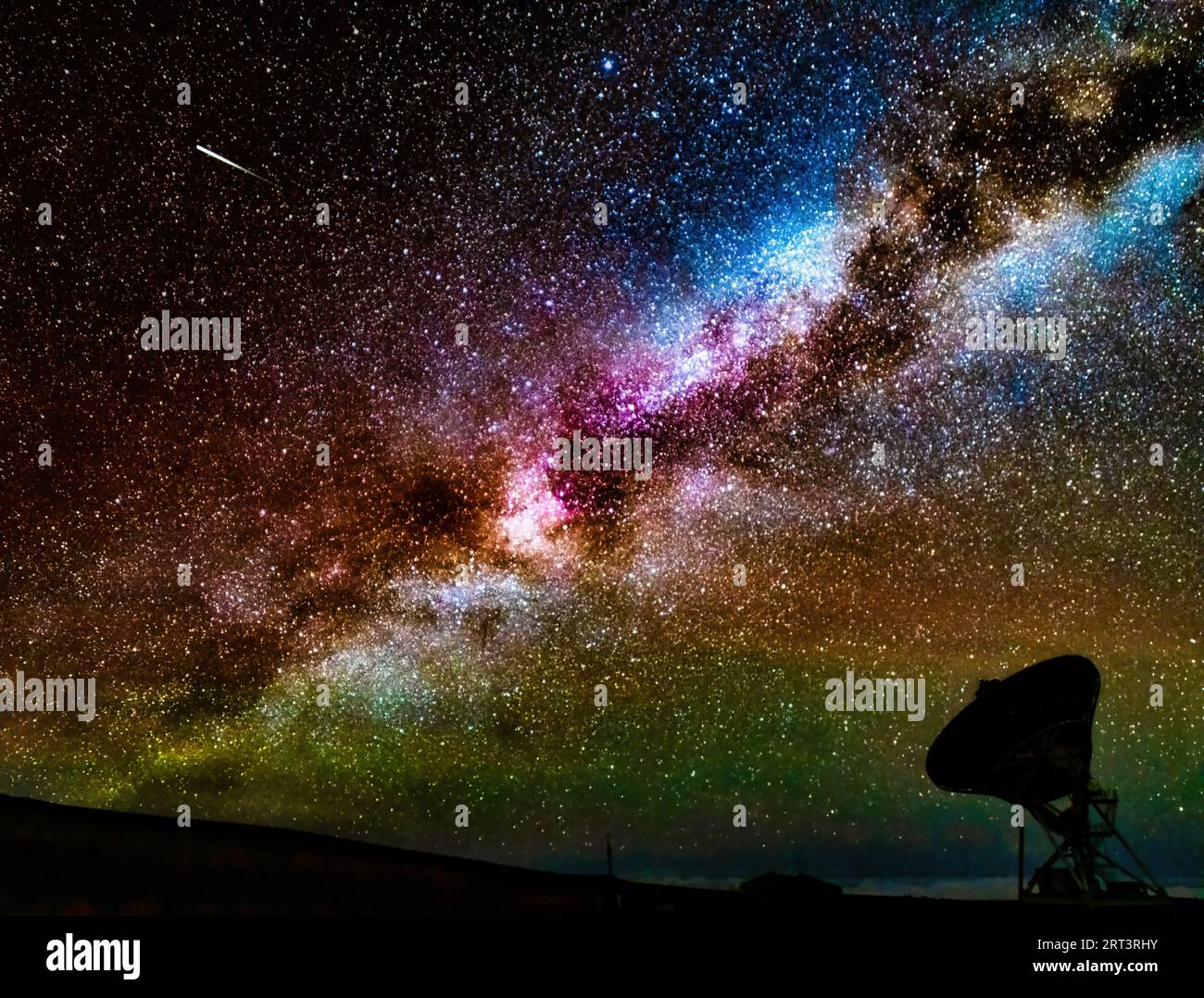 A stunning night sky featuring a Milky Way from The Pinnacles in ...