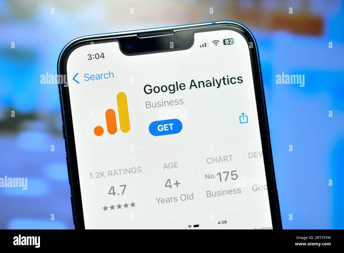New Delhi, India 10 September 2023:- Google analytics application on iphone used to analyse ...
