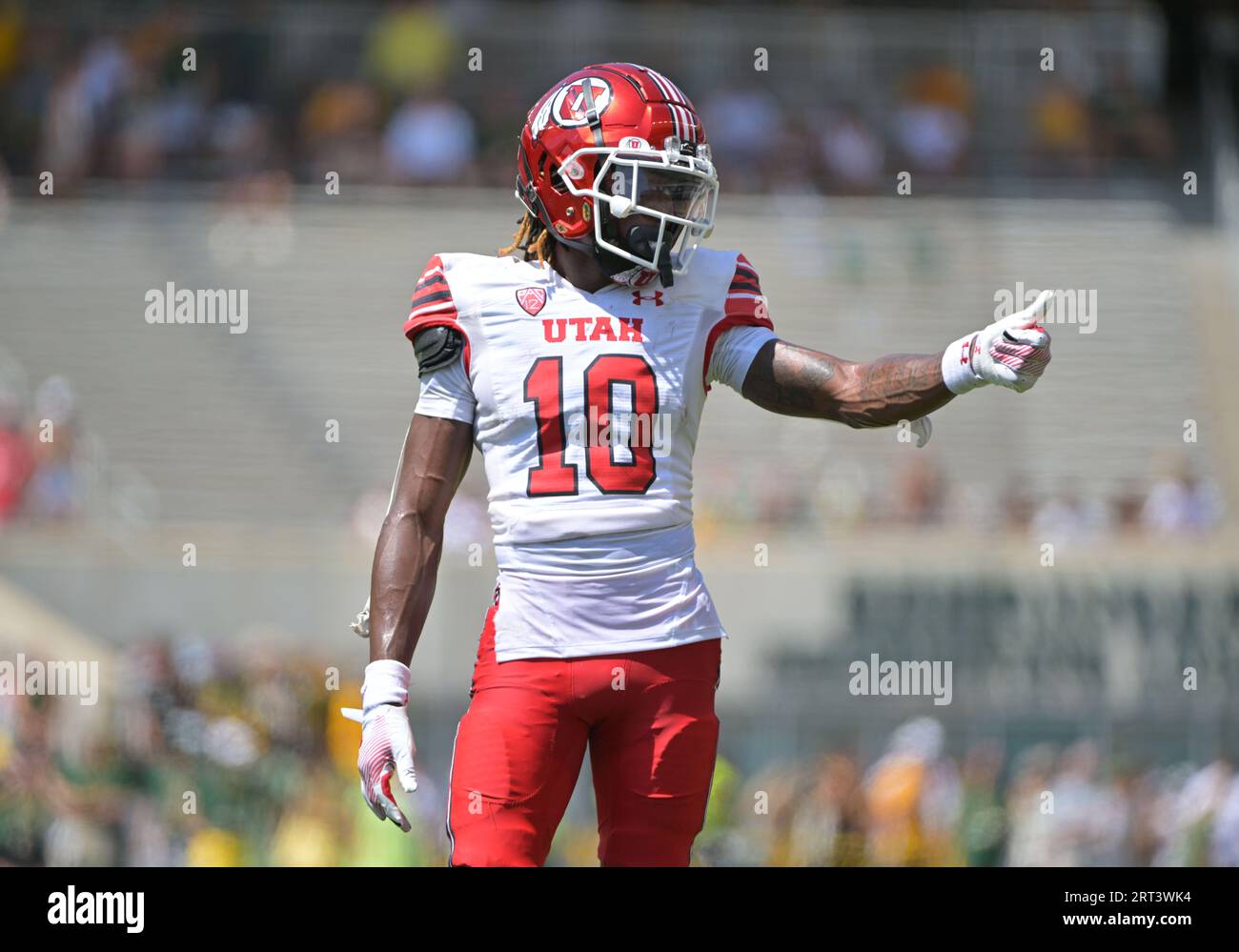 Waco, USA. 09th Sep, 2023. September 9 2023: Utah Utes wide receiver ...