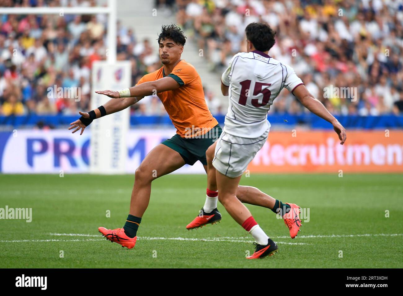 Julien Mattia/Le Pictorium - match of the Rugby World Cup Australia ...
