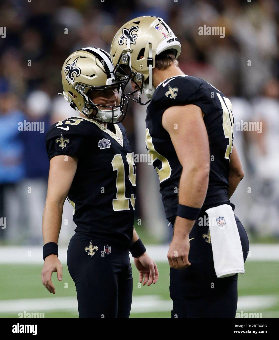 New Orleans, United States. 11th Sep, 2023. New Orleans Saints place ...
