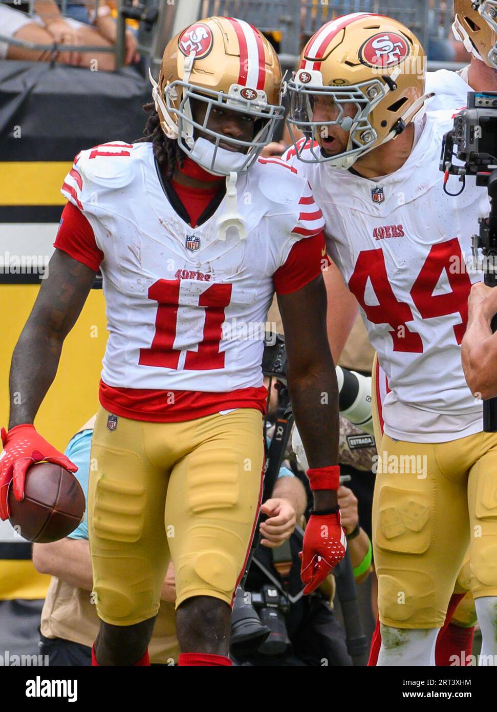 Pittsburgh, United States. 10th Sep, 2023. San Francisco 49ers wide ...