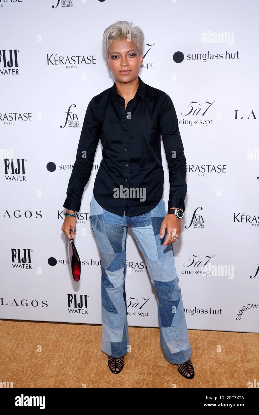Victoria Brito attends the Daily Front Row Fashion Media Awards at the ...