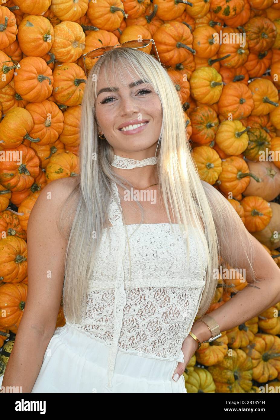 09 September 2023, North Rhine-Westphalia, Hürth: Reality star Sarah ...