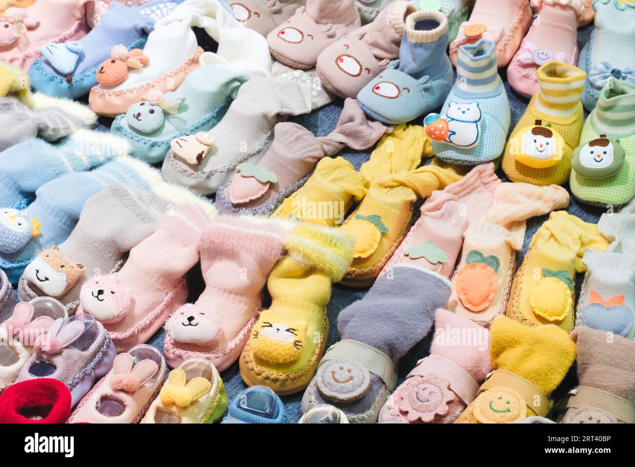 Kid shoe collection hi-res stock photography and images - Alamy