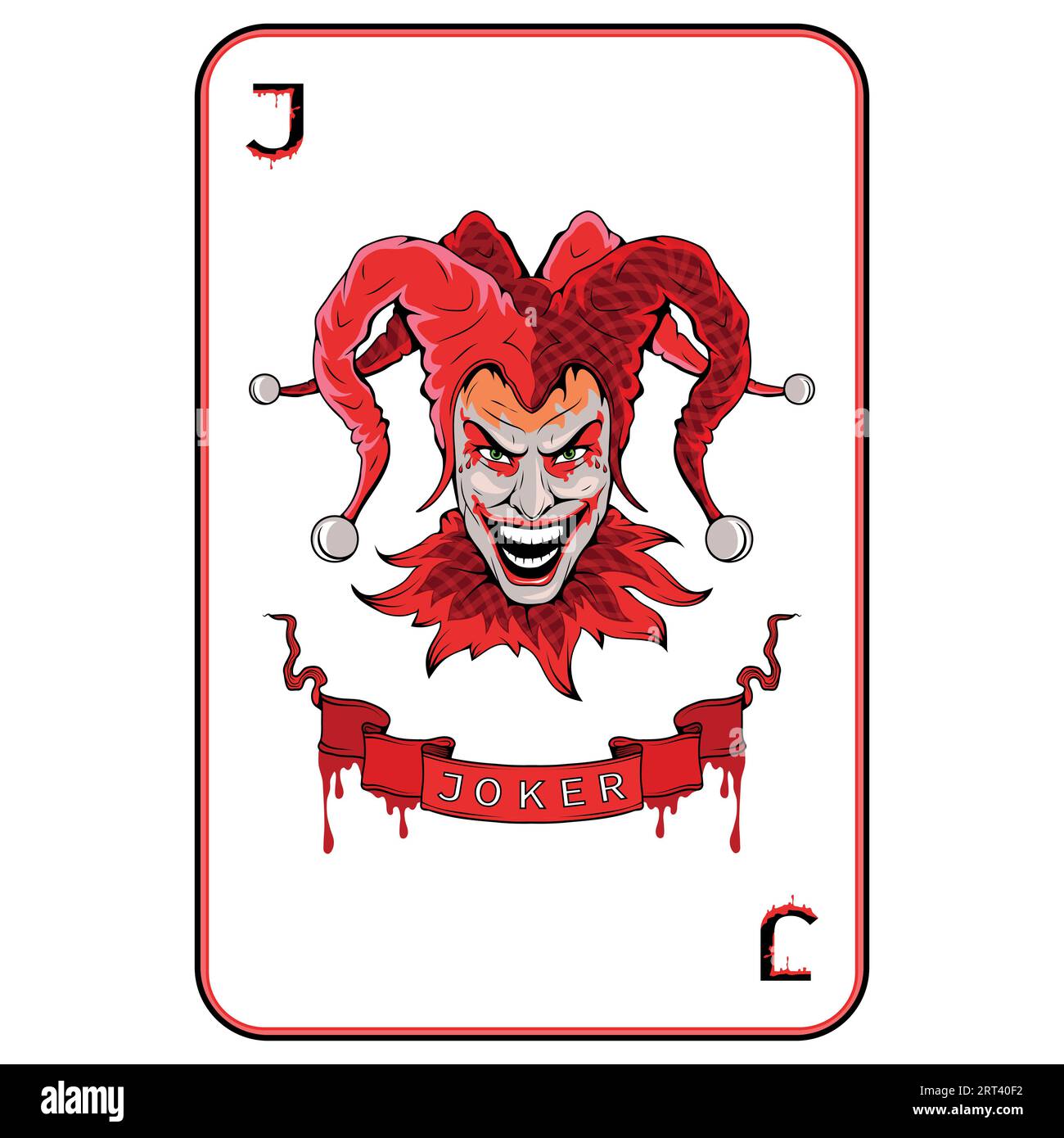 Joker playing card. Vector of Jolly Joker face Stock Vector Image & Art ... Joker playing card. Vector of Jolly Joker face Stock Vector Image & Art ...