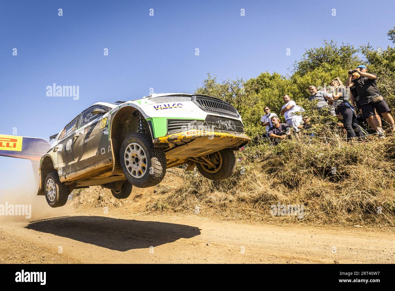 28 Marco BULACIA (BOL), Diego VALLEJO (ESP), TOKSPORT WRT 2, SKODA Fabia RS, RC2, Rally2, action ...