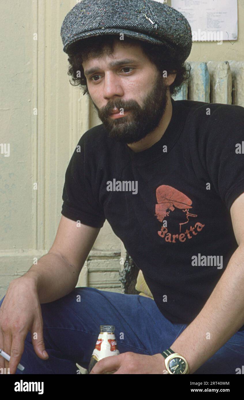 A photo of the late Miguel Piniero, playwright, actor, poet and ...