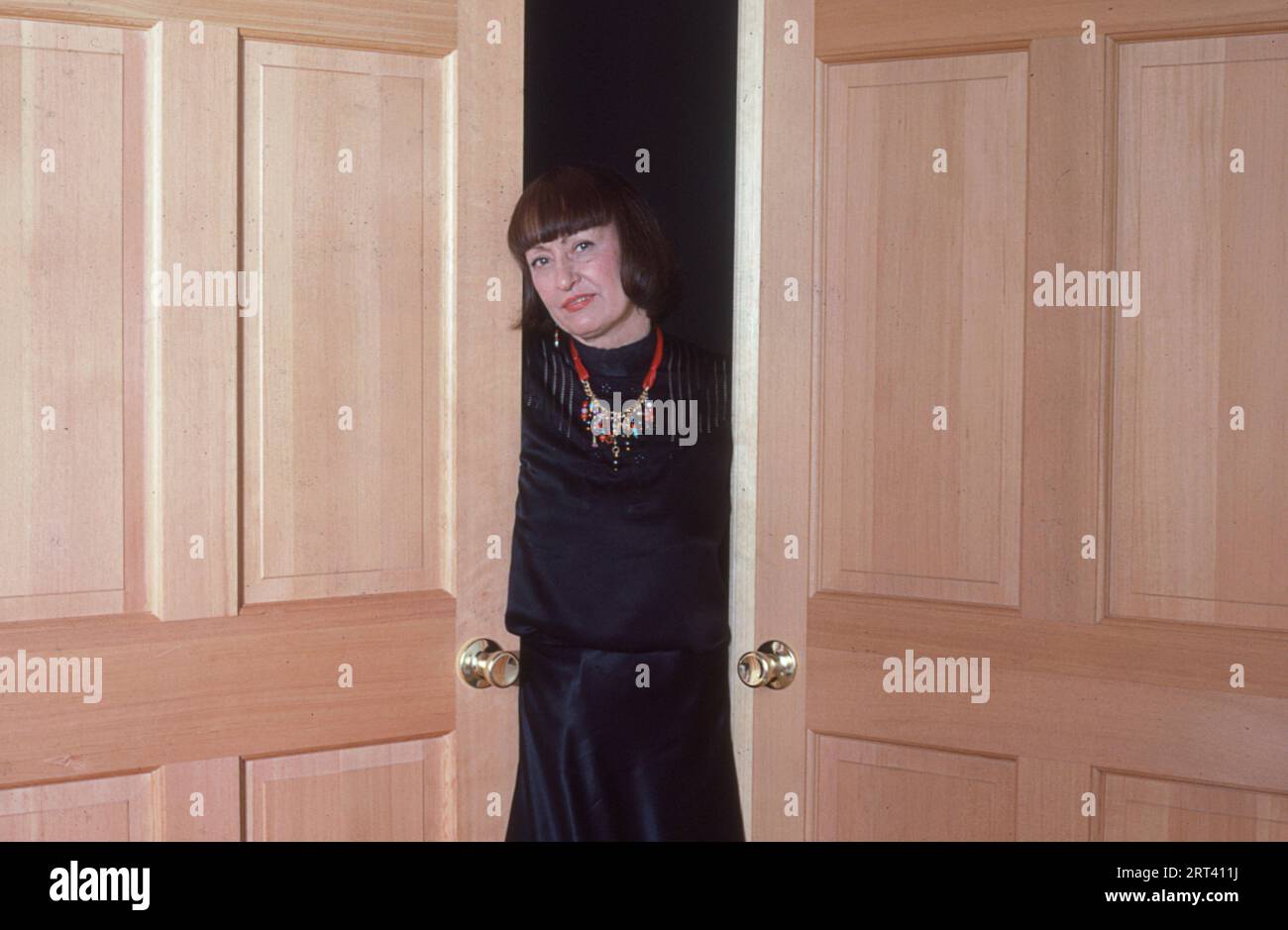 Posed portrait of veteran jazz singer Sheila Jordan in Manhattan in ...