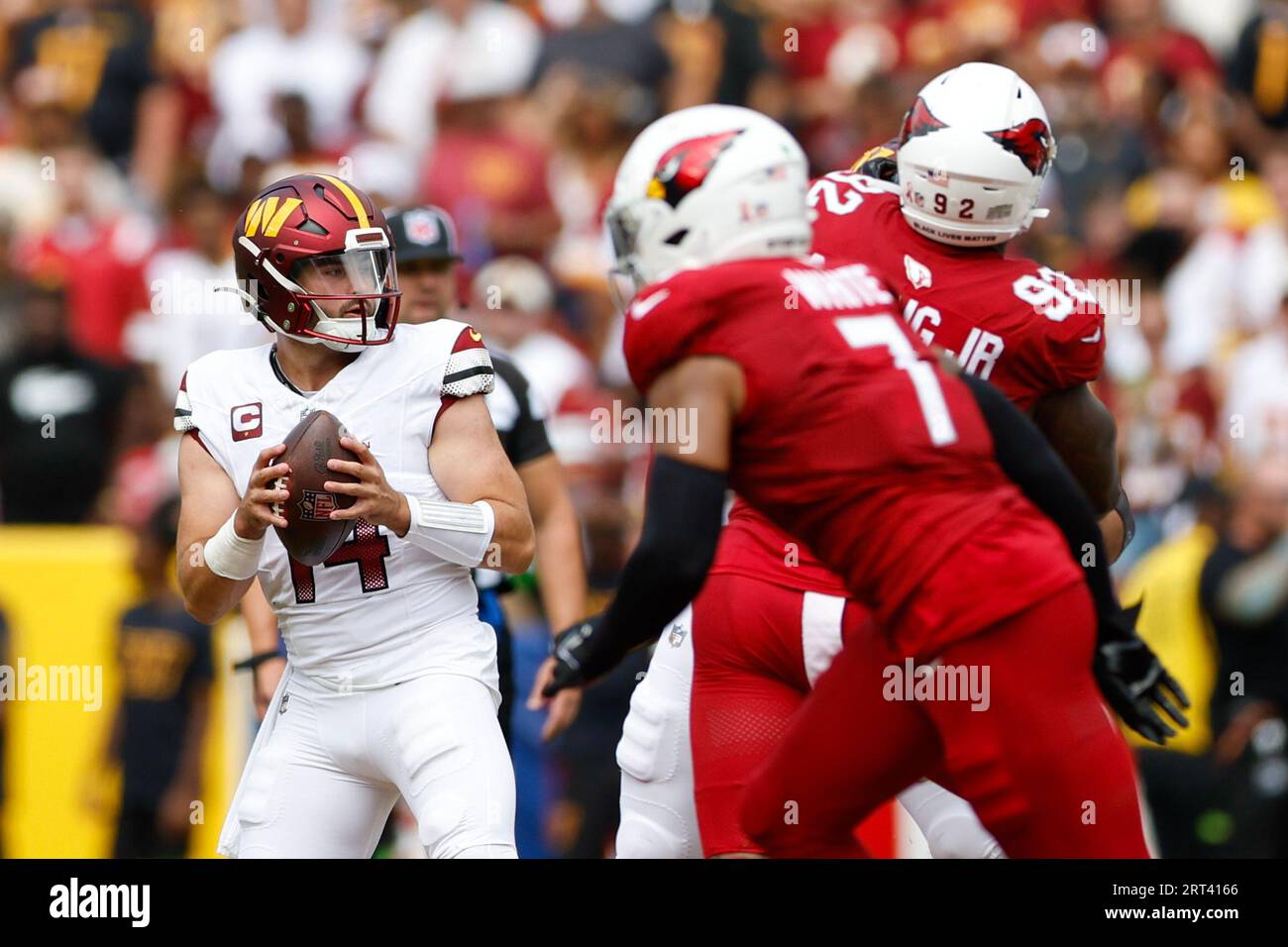 Sam howell commanders hi-res stock photography and images - Alamy