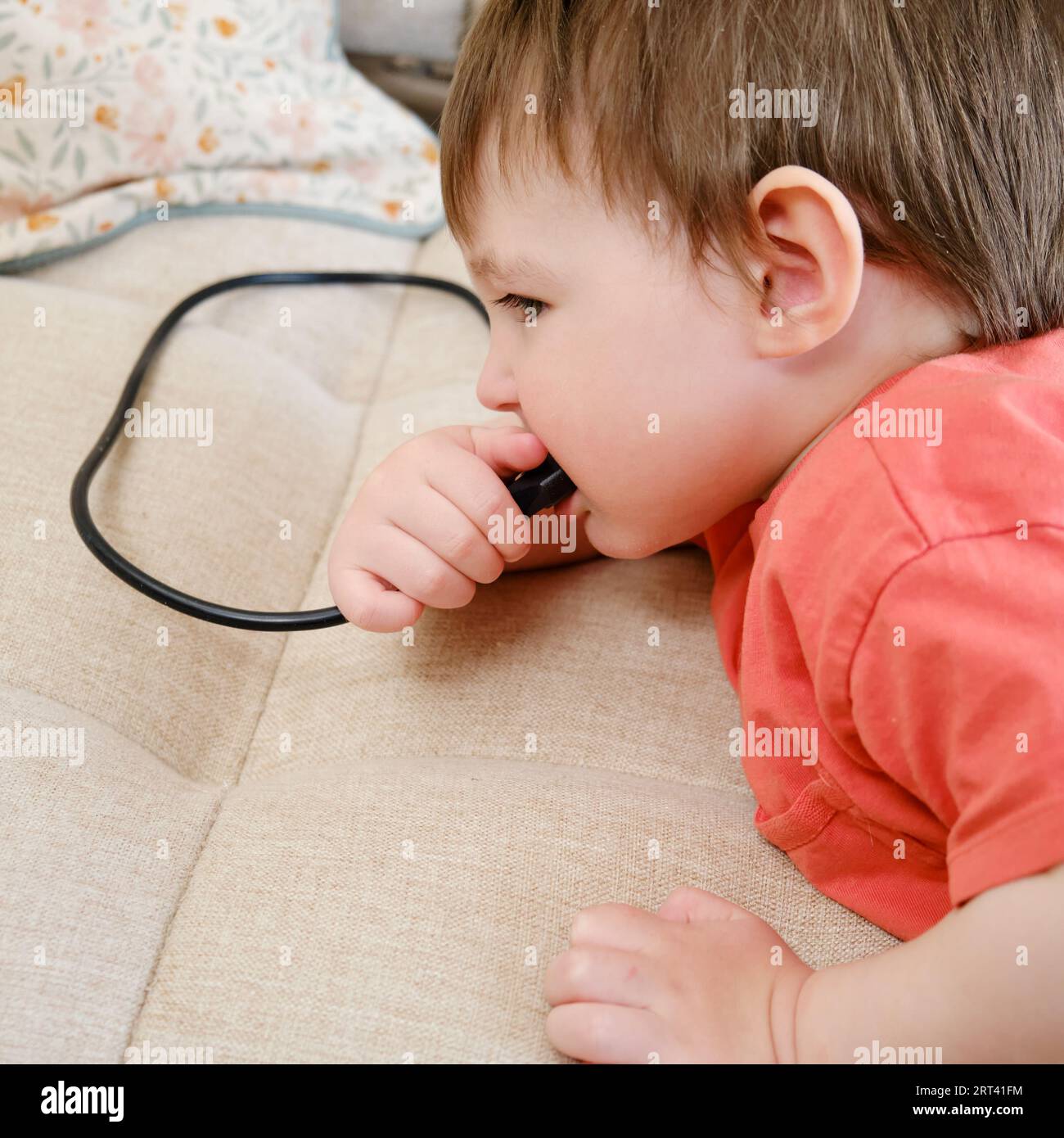Playing with an electrical wire at home is a dangerous game for the ...