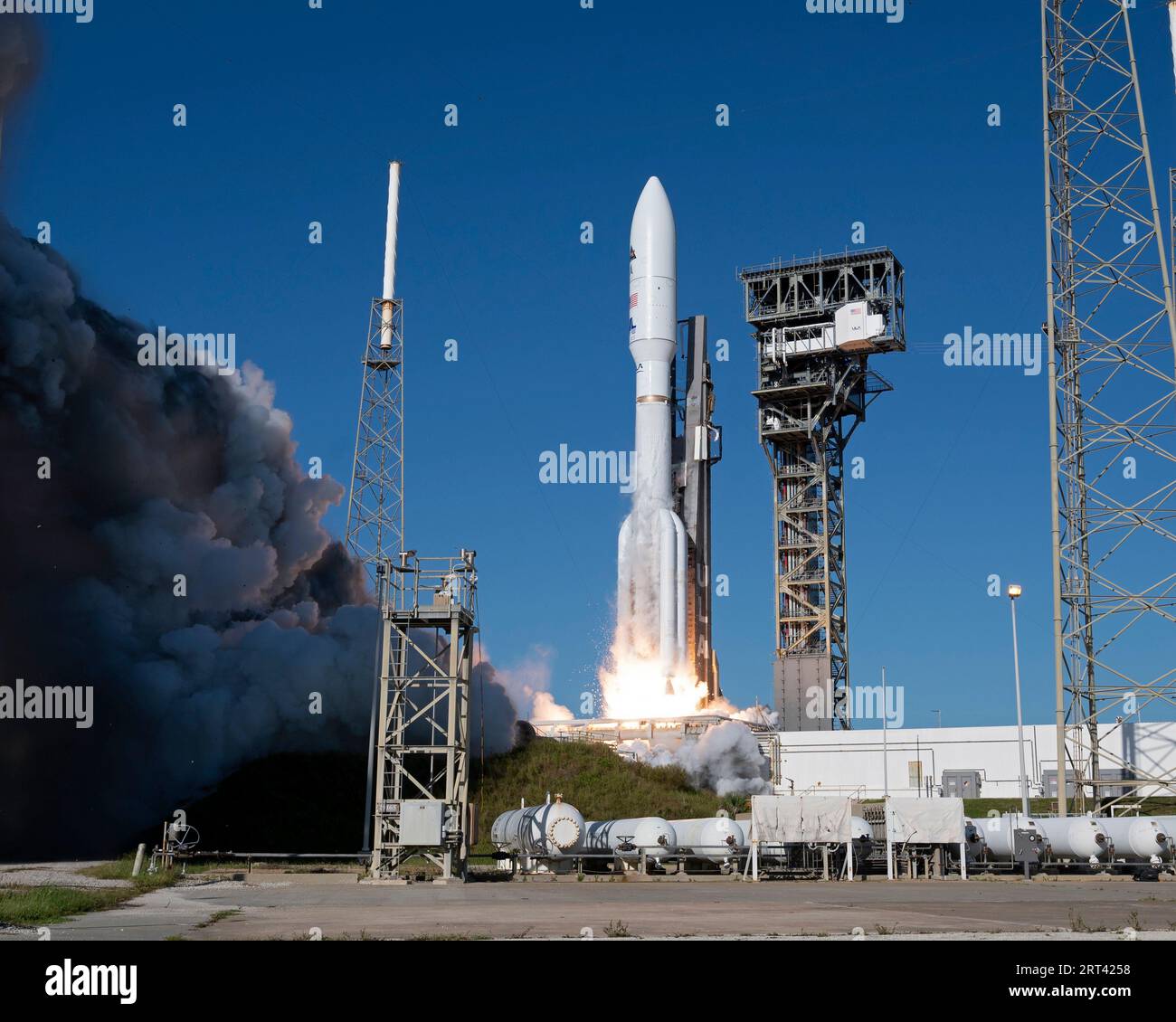 Cape Canaveral, Florida, USA . The United Launch Alliance Atlas V ...