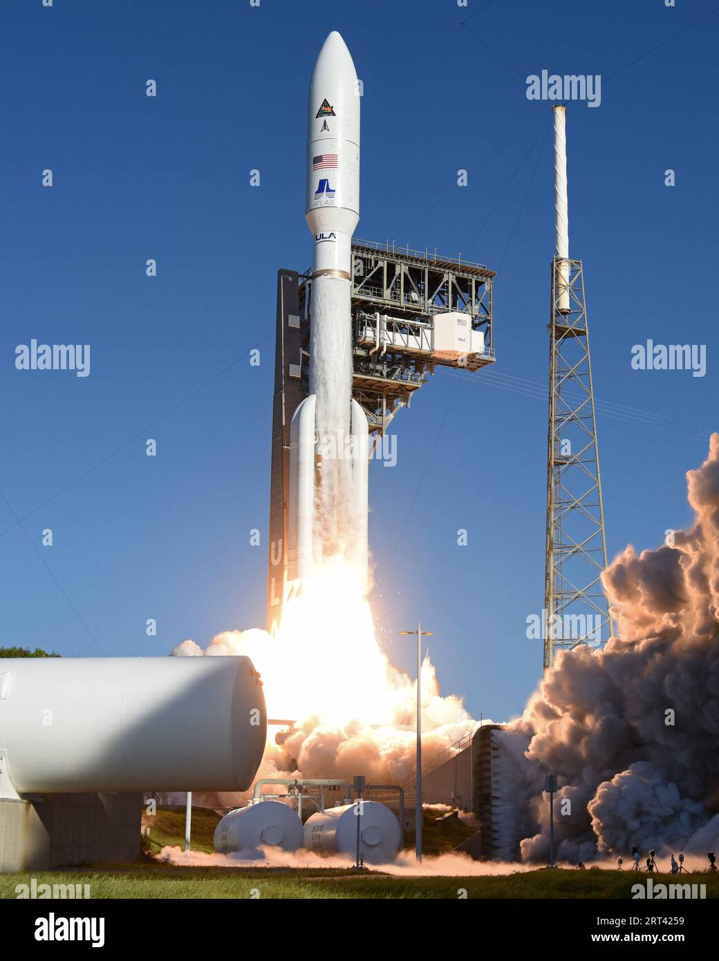 Cape Canaveral, Florida, USA . The United Launch Alliance Atlas V ...